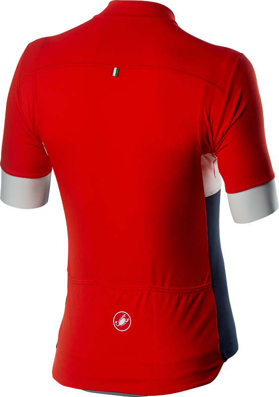 Castelli Prologo VI fietsshirt korte mouw rood/wit/blauw heren kopen ...